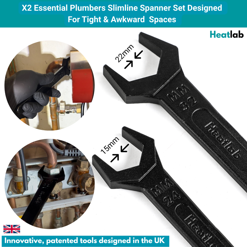 The Essential Compression Spanner Set 24mm 32mm | Professional Trade T ...