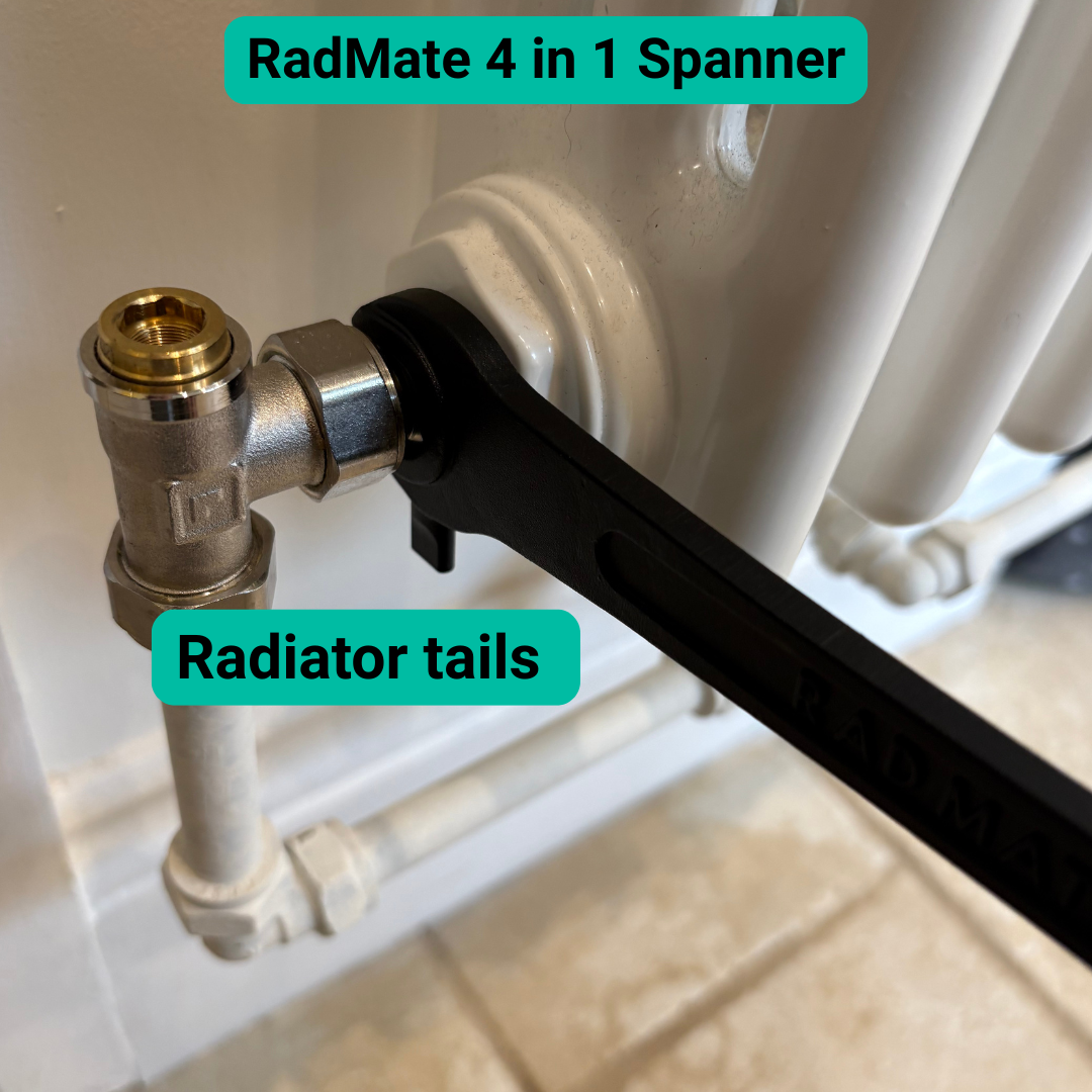 4 in 1 Patented Radiator Spanner - RadMate – Heatlab - Central Heating ...
